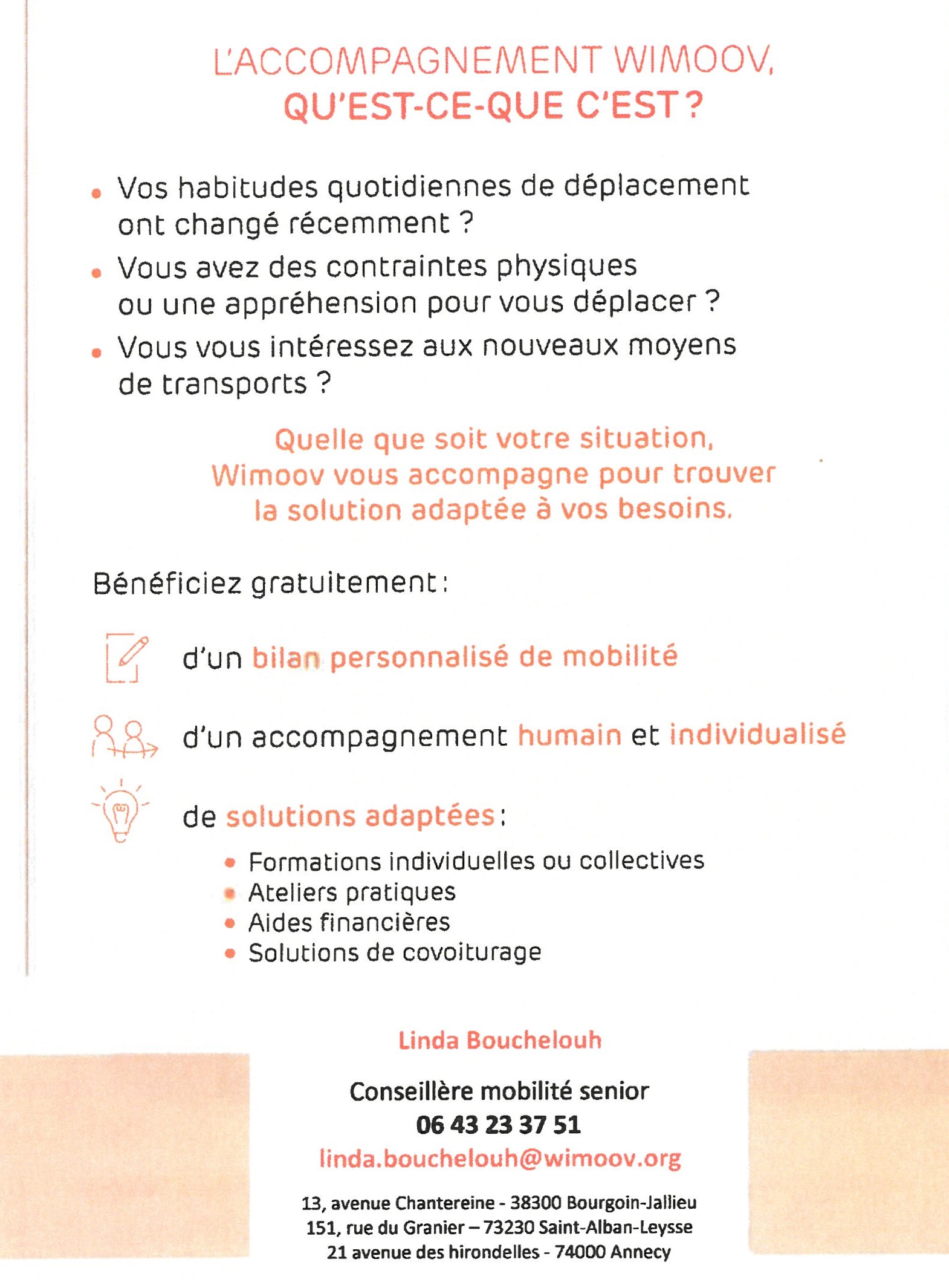 Vous êtes à la retraite et si vous vous déplaciez autrement ...