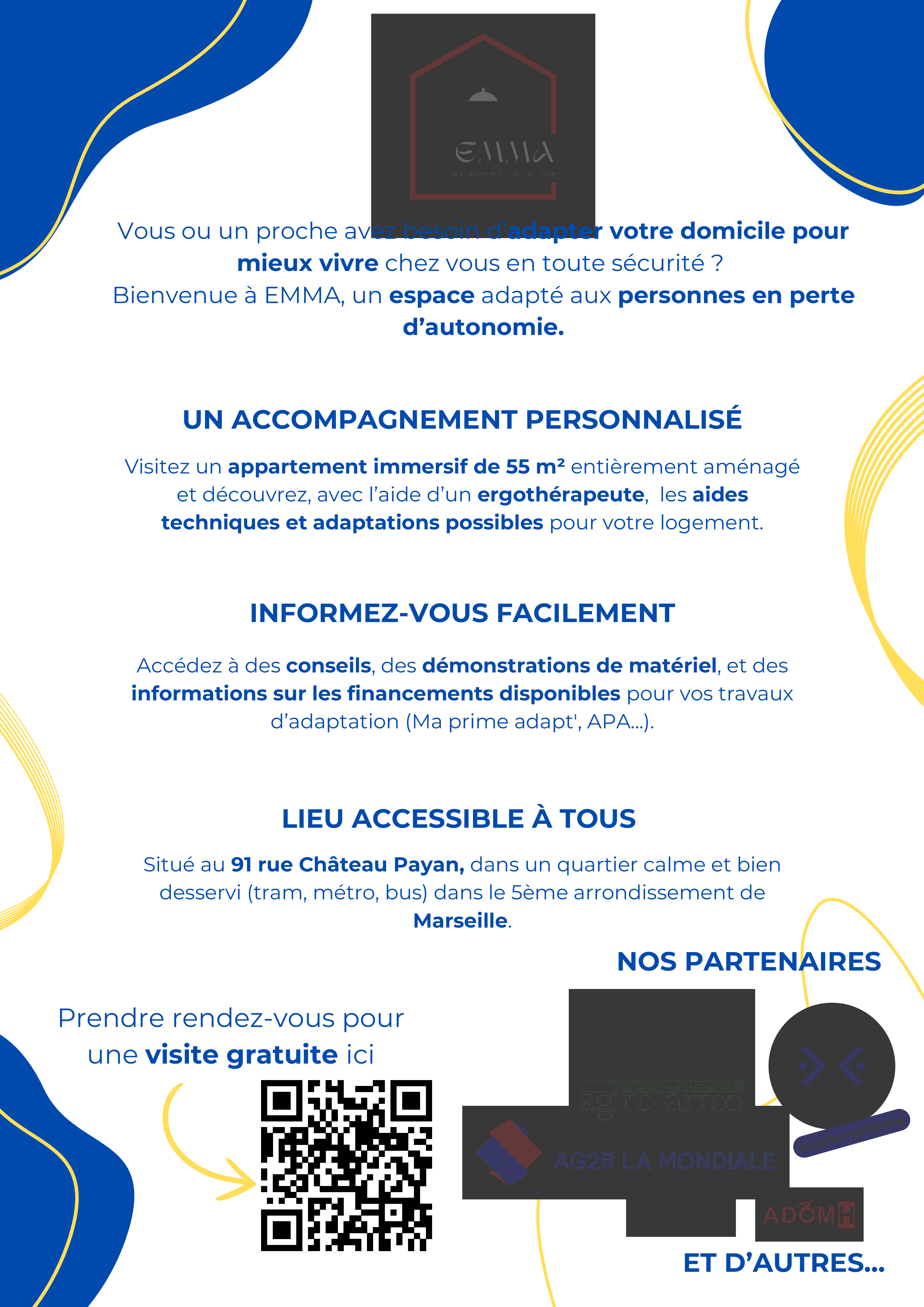 EMMA : Appartement du Bel Age, un espace adapté aux personnes en perte ...